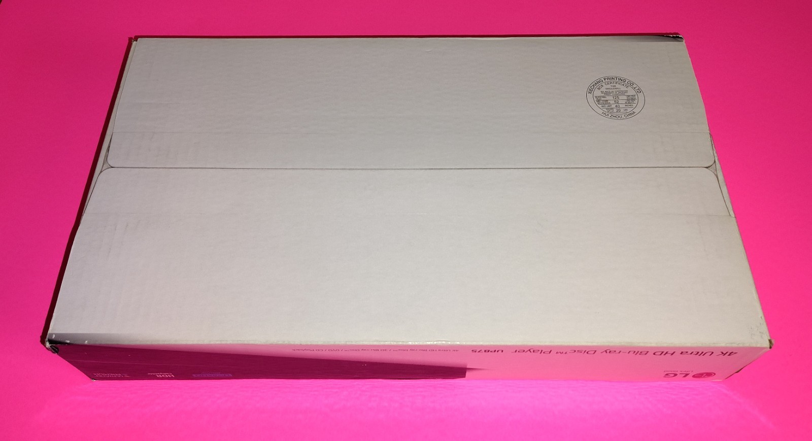 Brand New Sealed LG UP875 4K Ultra HD UHD 3D Blu-Ray Player Dolby Atmos ...