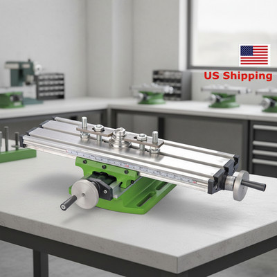 US Compound Milling Machine Work Table Mini Lathe Cross Slide Bench 310 ...