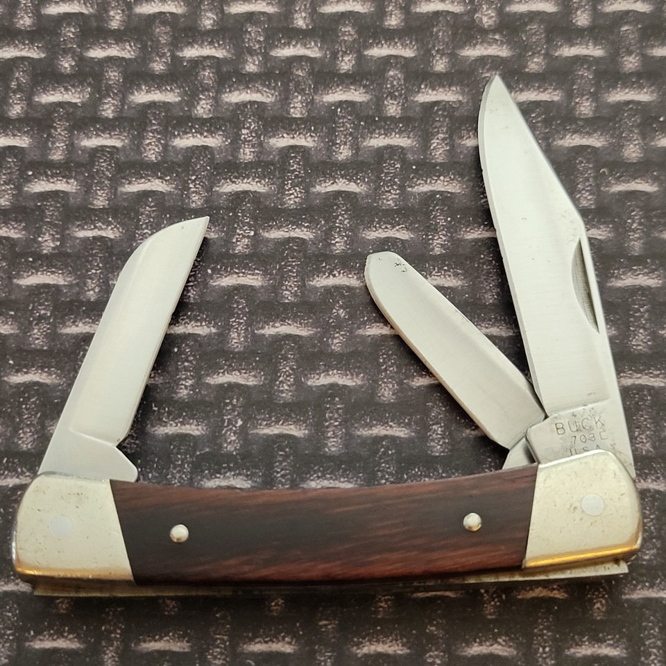 Buck 703 Colt Stockman Folding Pocket Knife Made In USA 1999 | eBay