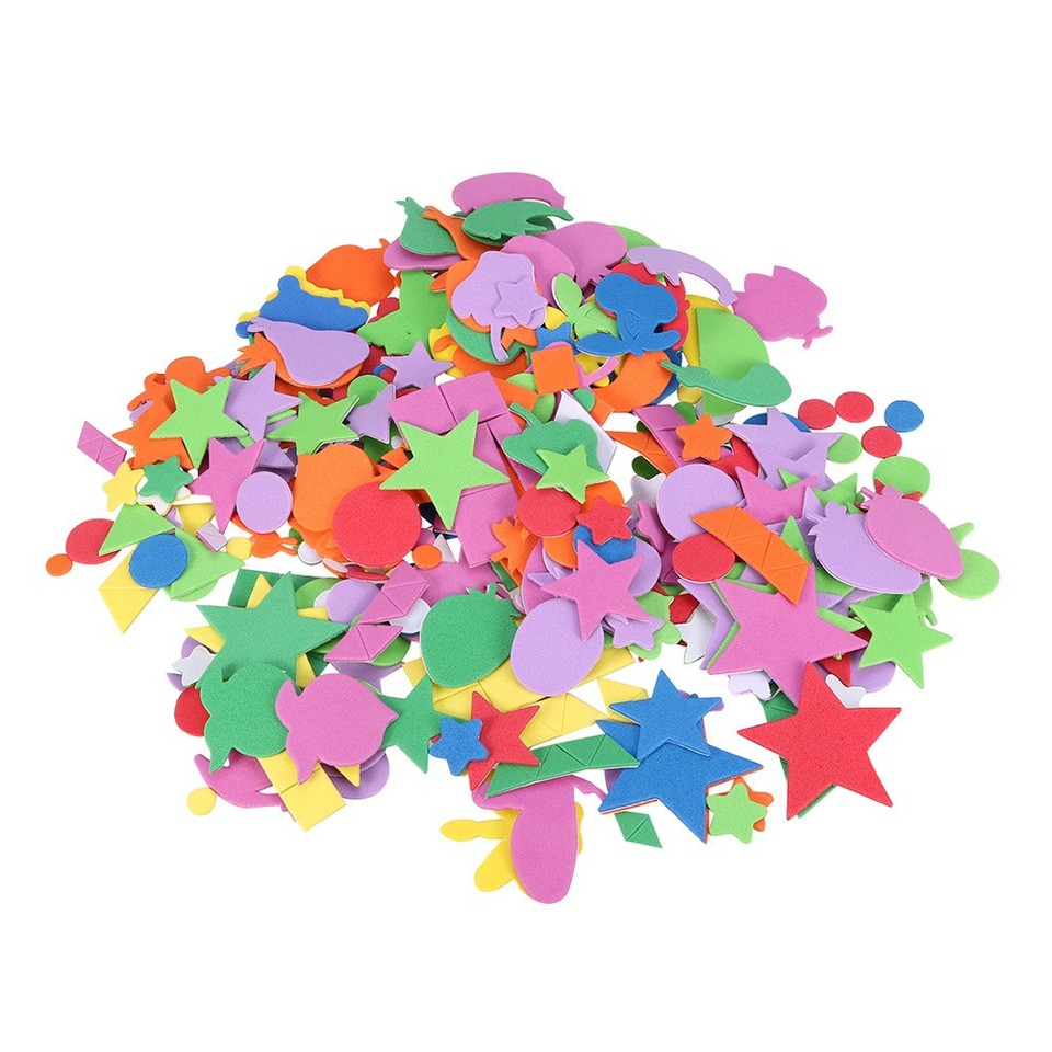4 Set Stickers Kids Decorative Letter Number Kit Funny Self-adhesive ...