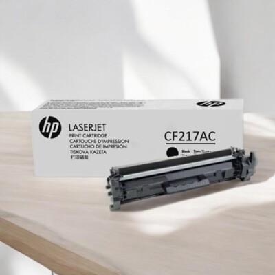 HP 17A Black Original LaserJet Toner Cartridge, CF217AC 889899047859| eBay