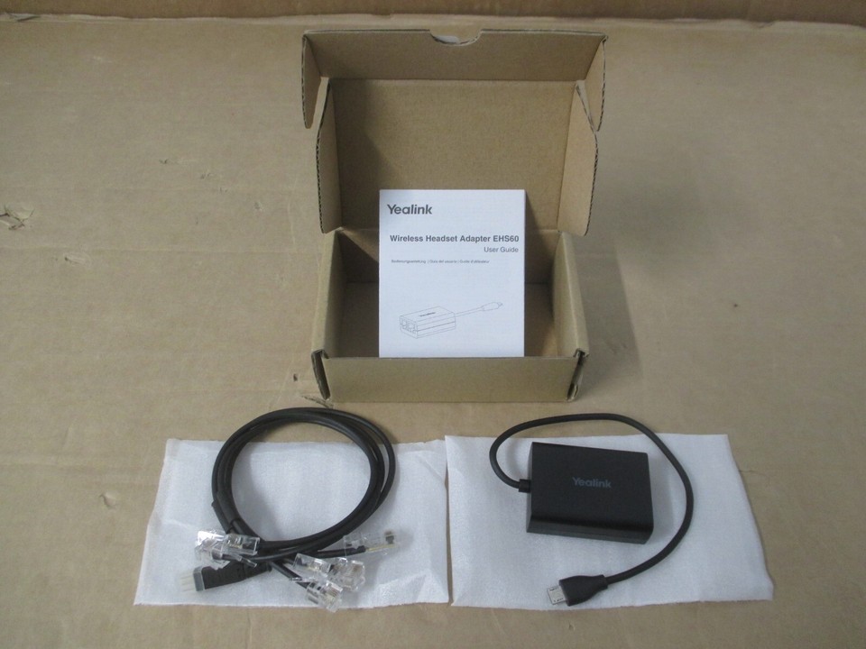 New YEALINK EHS60 Wireless Headset Adapter | eBay