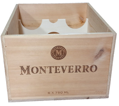 Monteverro Empty Wood Wine Box | eBay