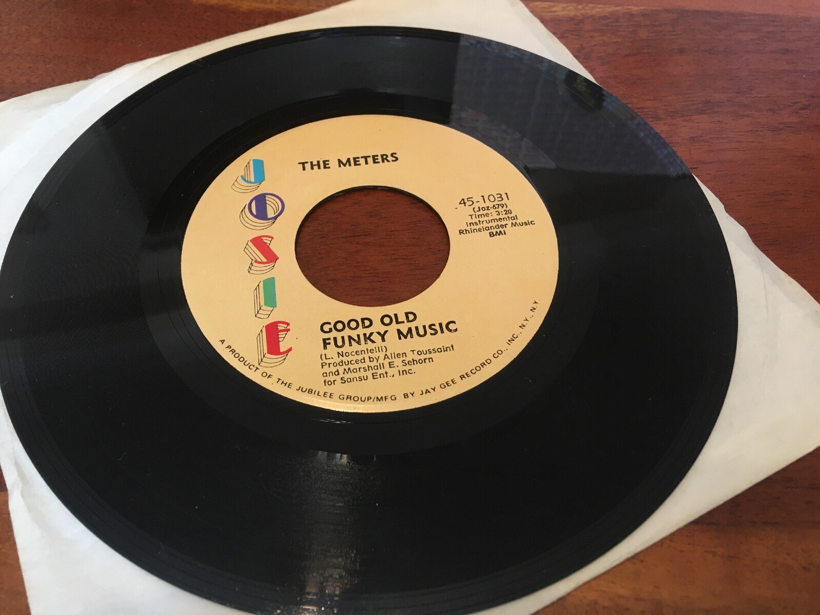The Meters - Good Old Funky Music / Sassy Lady - US Soul 45 - 1971 ...
