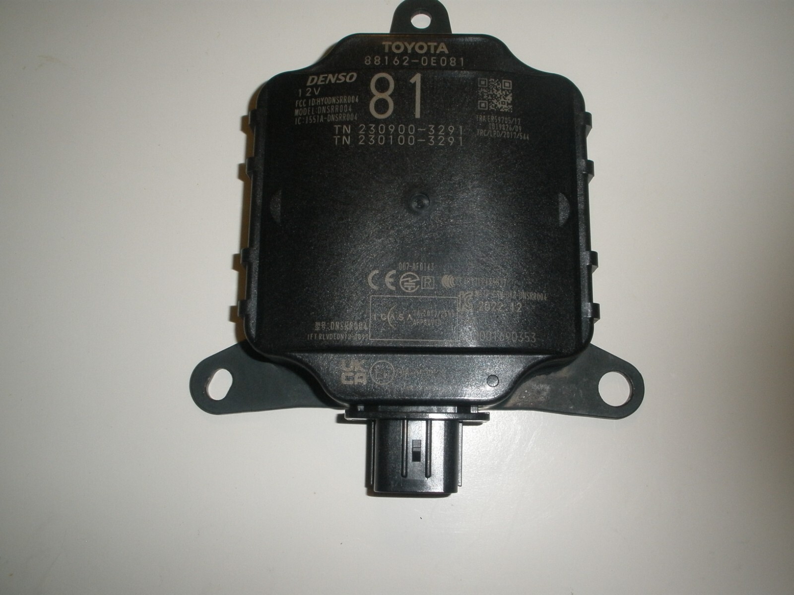 2020-21 Toyota Highlander OEM Blind Spot Monitor Radar 88162-0e081 for ...