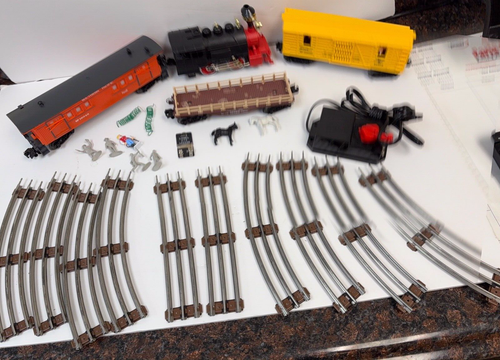 Lionel O27 Badlands Neptune 8705 train Set 16630 16040 16329 excellent ...