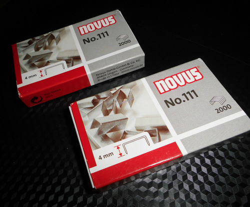 4.000 Heftklammern 4mm für Heftzange Juwel elastic 6/4, Rapid Juwel ...