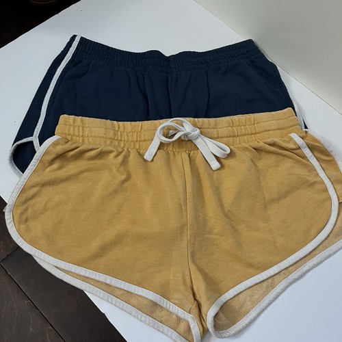 Colsie Athletic Gym Dolphin Hem Shorts Mid Rise Running Shorts 2 Pairs ...