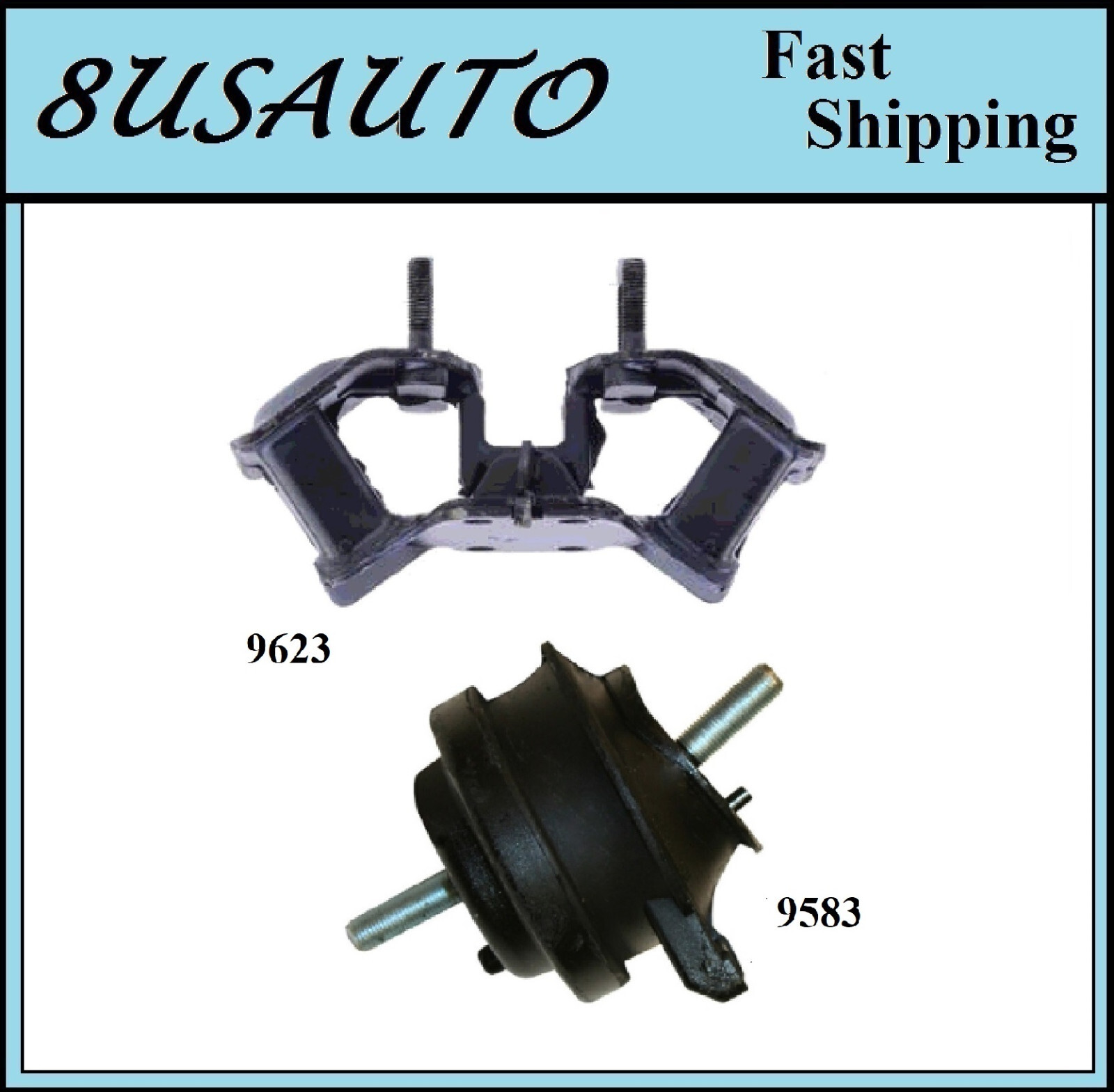 2PCS MOTOR & TRANS MOUNT FIT 1990-2000 Lexus LS400 4.0L | eBay