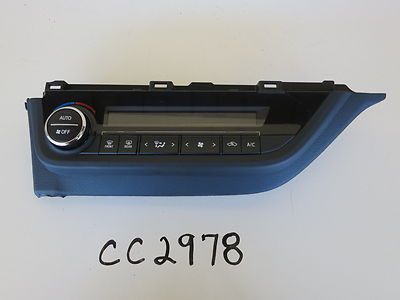 14 15 TOYOTA COROLLA CLIMATE CONTROL PANEL TEMP UNIT A/C HEATER HVAC ...