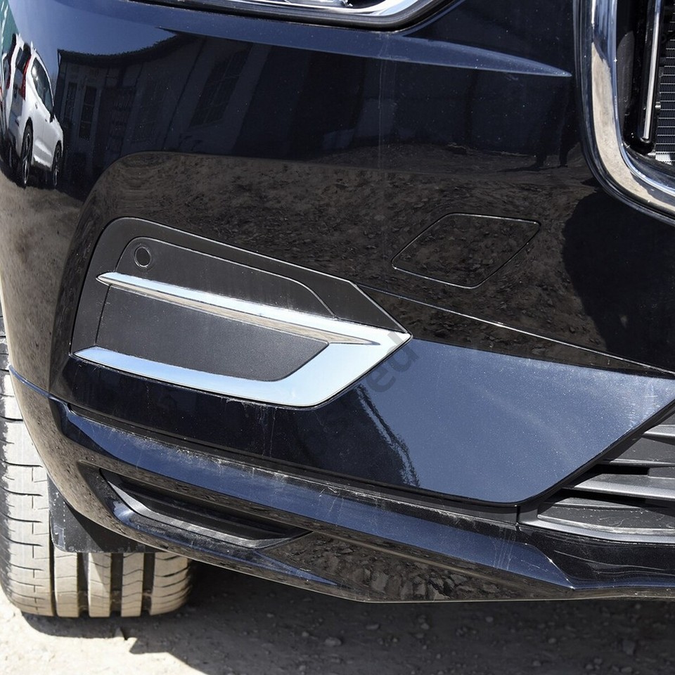 Black Front Bumper Tow Hook Hole Eye Cover Cap For VOLVO XC60 2018-2021 ...