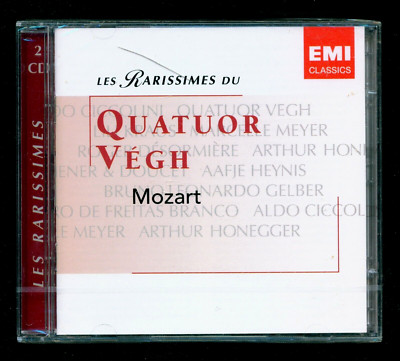 Vegh Quartet - Mozart Quartets - 1954-56 - 142+ Mins - NEW EMI France 2005 2 CDs | eBay