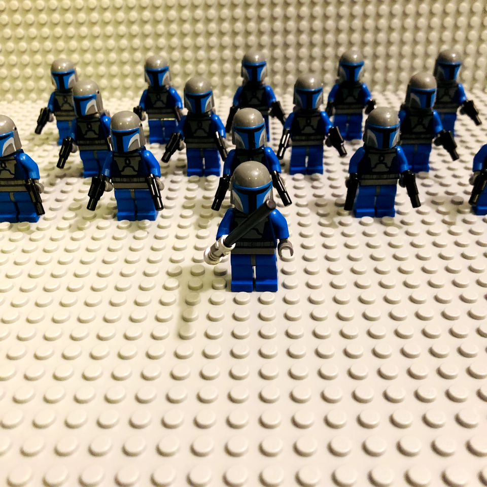 LEGO Star Wars Clone Mando Droid Minifigure Lot Army Builder Packs ...