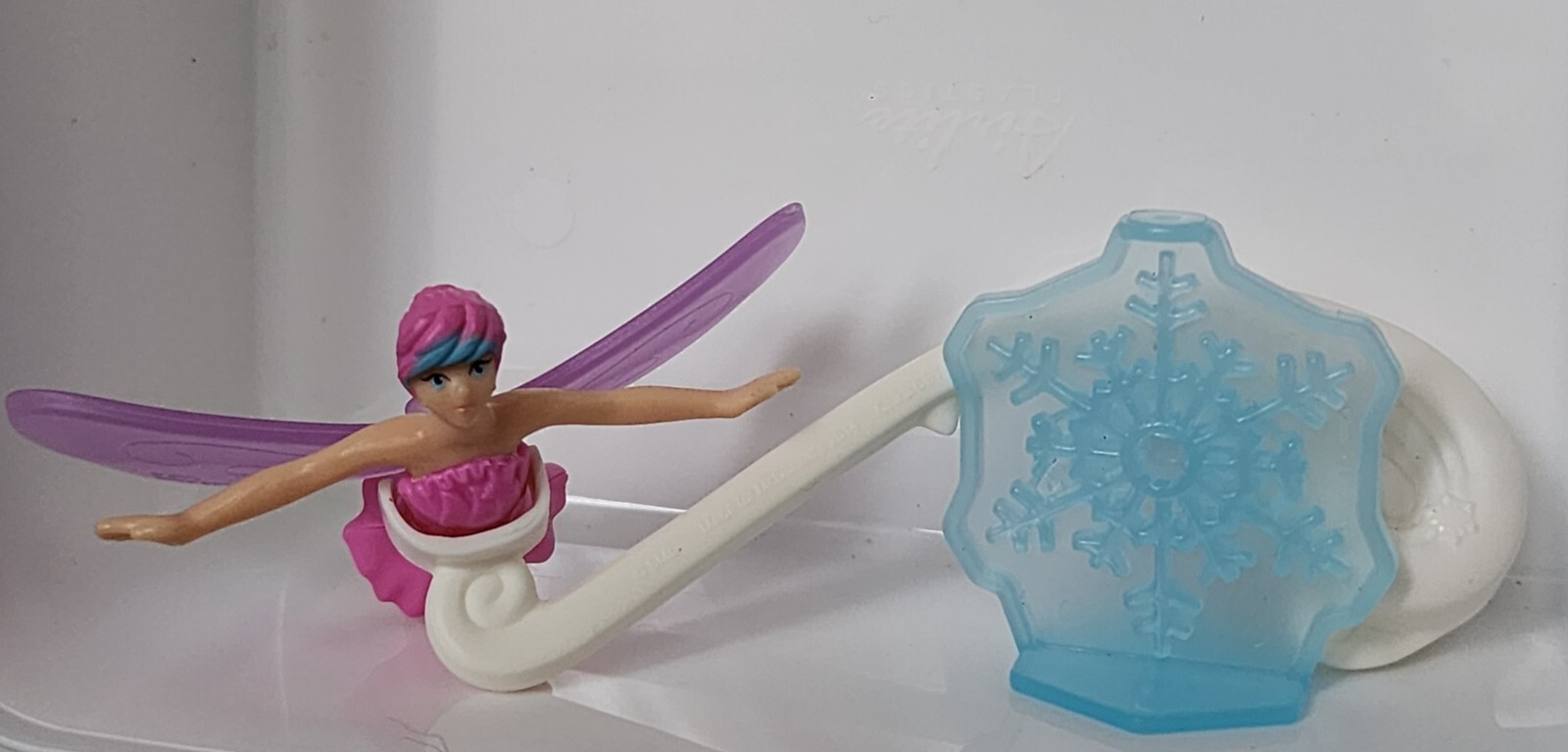 McDonalds 2014 Flutterbye Balance fairy #1 Happy Meal Toy opened w ...