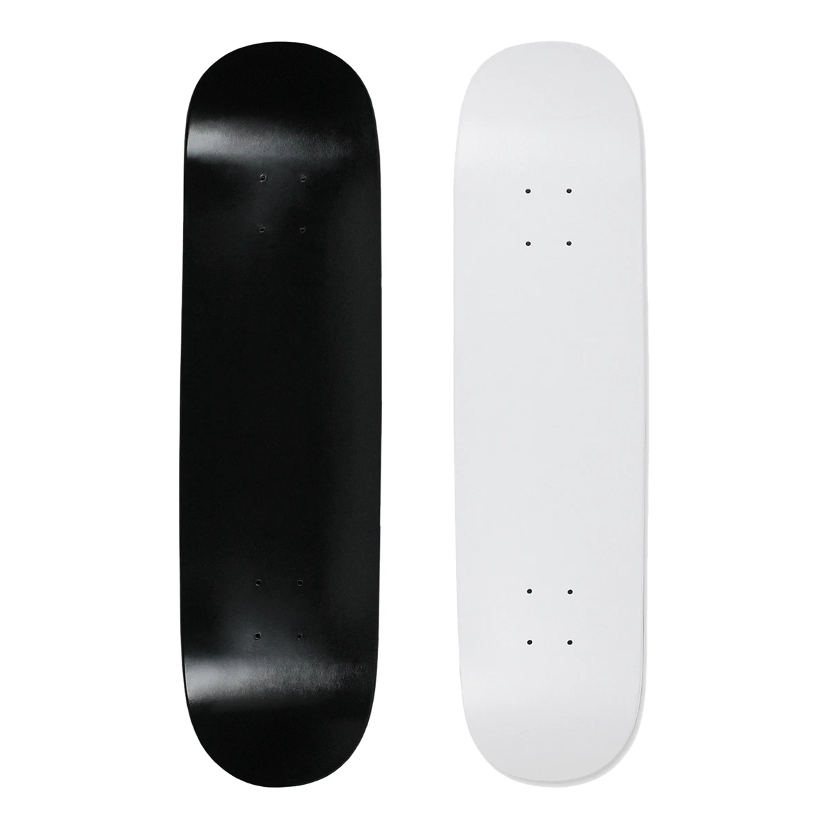 Black And White Skateboard Designs
