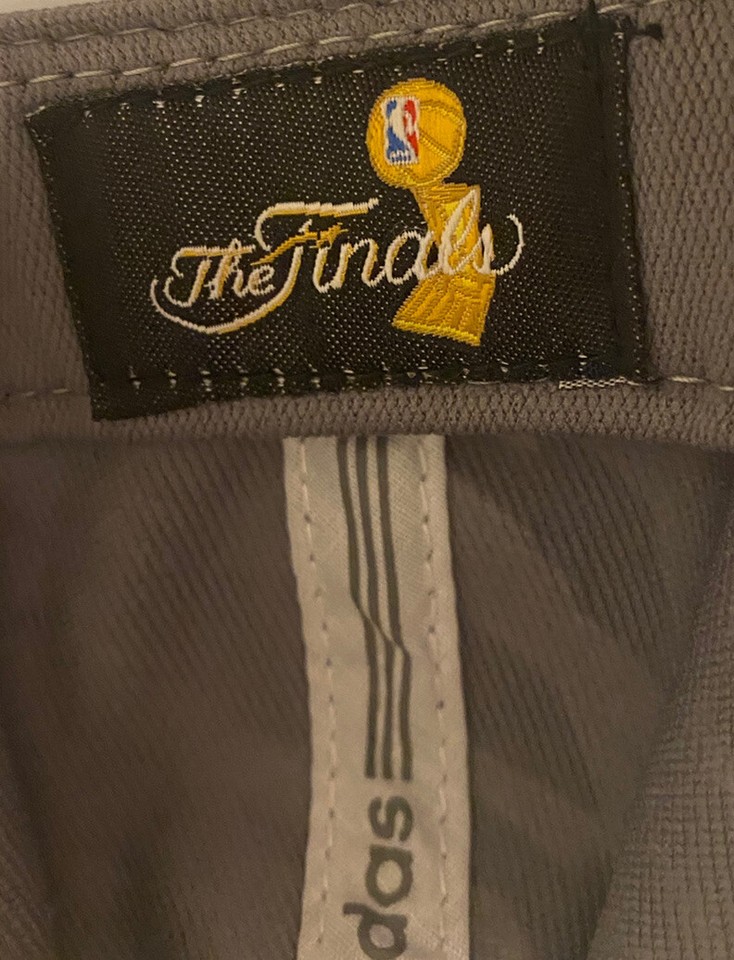 Adidas NBA Finals Gray Snapback Hat Cap NWOT | eBay
