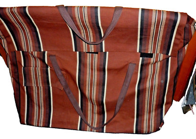 Large Artist's portfolio carrier case fabric Portable holds up to 28" w ...