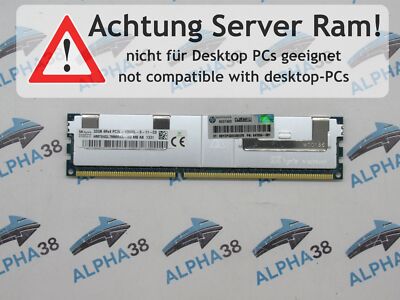 SK Hynix 32 GB DDR3-1333 PC3L-10600L (DDR3-1333) HMT84GL7MMR4A-H9 CL9 1 ...