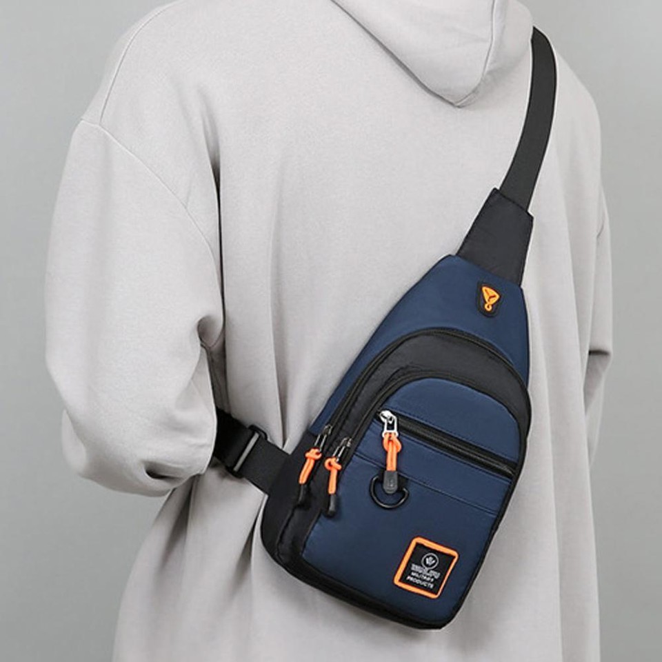 Casual Men Chest Bag Nylon Small Shoulder Bag Running Cycling Belt New N9 | eBay