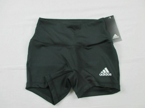 NWT Women's Black adidas climalite 4" Compression Shorts Size Medium | eBay