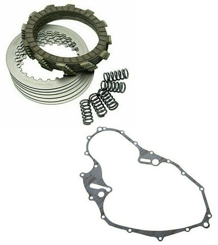 Tusk Clutch Kit w Springs & ProX Cover Gasket For Yamaha Raptor 700 & R ...
