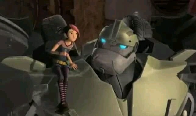 Transformers Prime Bulkhead And Miko