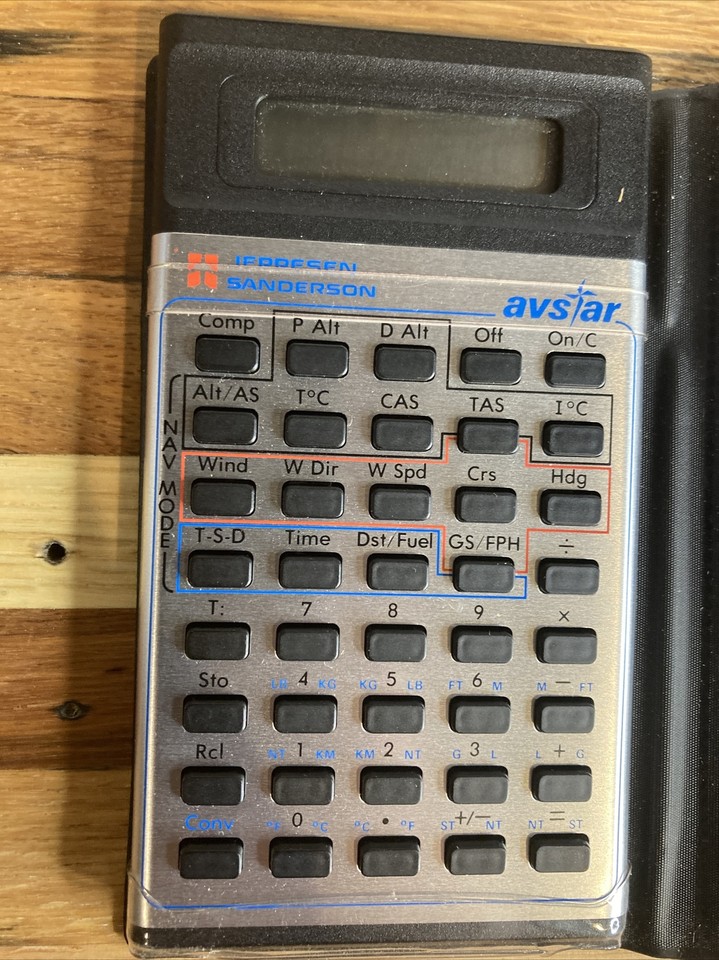 Vintage Jeppesen Sanderson AVSTAR flight computer. As-is | eBay