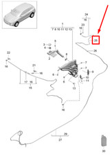 Porsche 95562820400 Genuine OEM Washer Hose Connector | Compra online ...