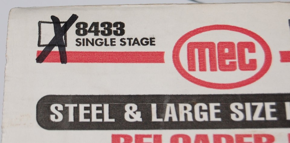 MEC Steel Shot Reloader Kit For 600 JR Versamec & Sizemaster 10 & 12 Ga ...
