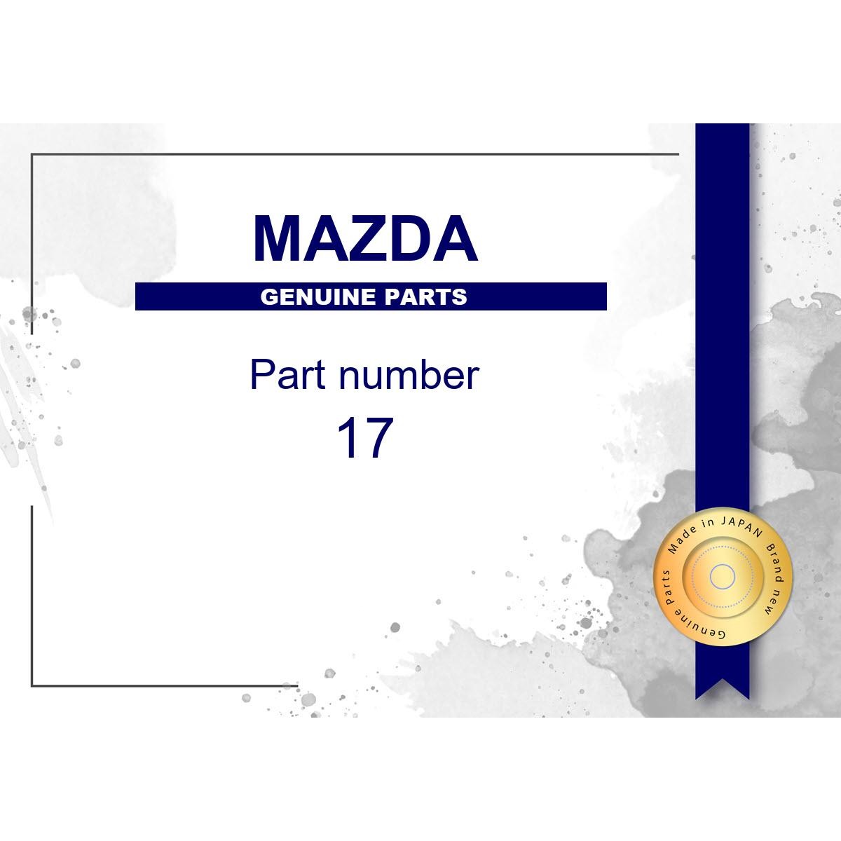 New Genuine Mazda (Part number 1757-18-273A ) GEAR-DISTR．DRIVEN x 1 pc ...