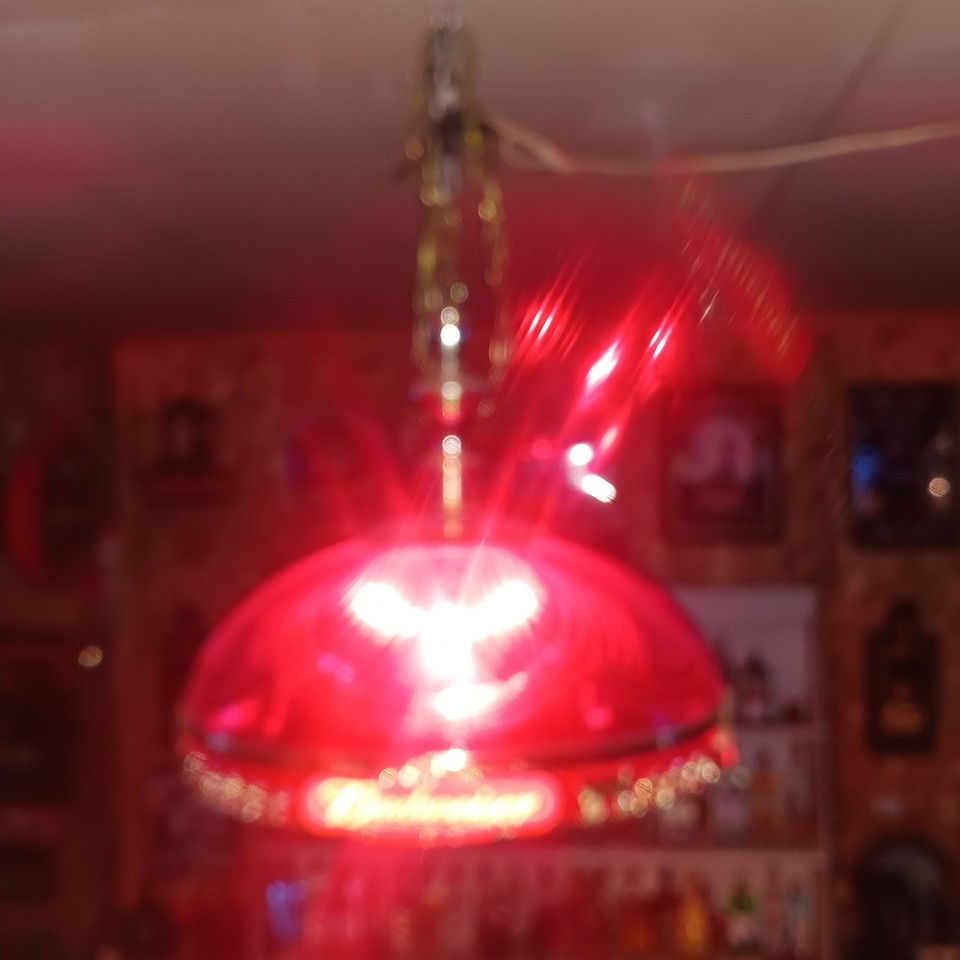 Rare Budweiser Hanging Lamp | eBay