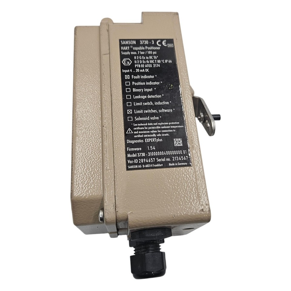 Posicionador Samson 3730-3 105PSI 7Bar | eBay
