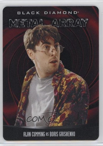 2025 James Bond Black Diamond Red 3/25 Alan Cumming as Boris Grishenko ...