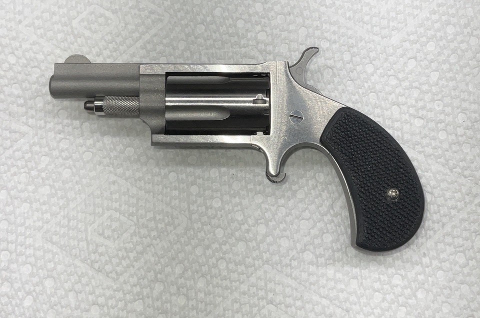 NAA 22 Magnum WMR Textured Grips Pocket Clip North American Arms Right ...