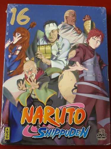 DVD Naruto Shippuden 16 Episodes 416-428 French Japanese Region 3 PAL ...
