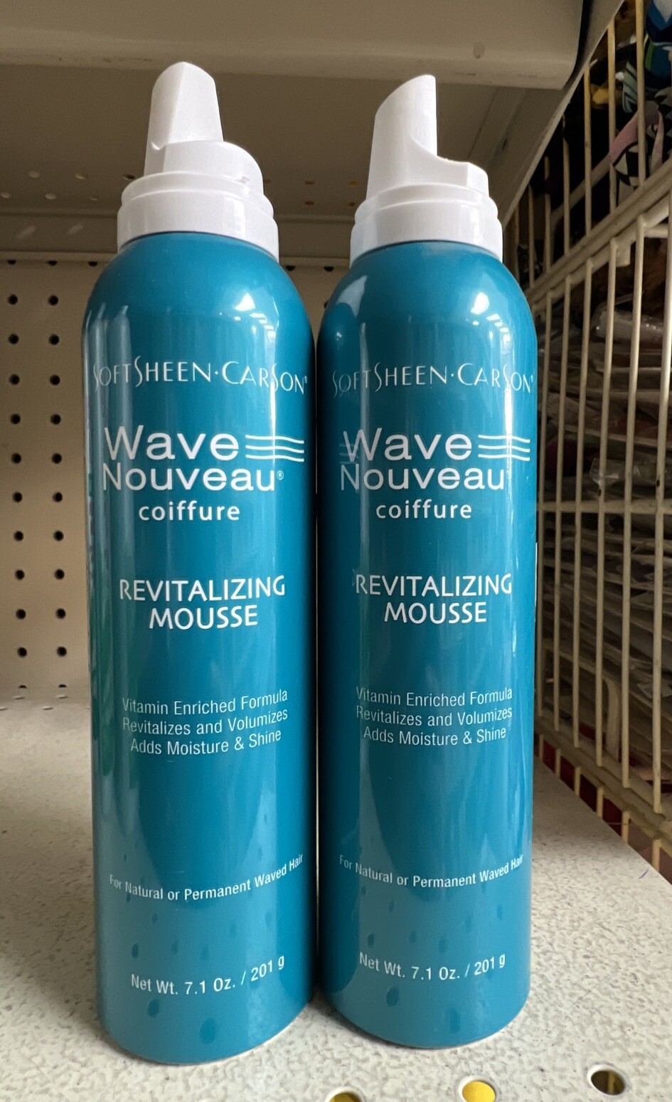 2 X SOFT SHEEN Carson Wave Nouveau REVITALIZING MOUSSE 7.1 OZ | eBay