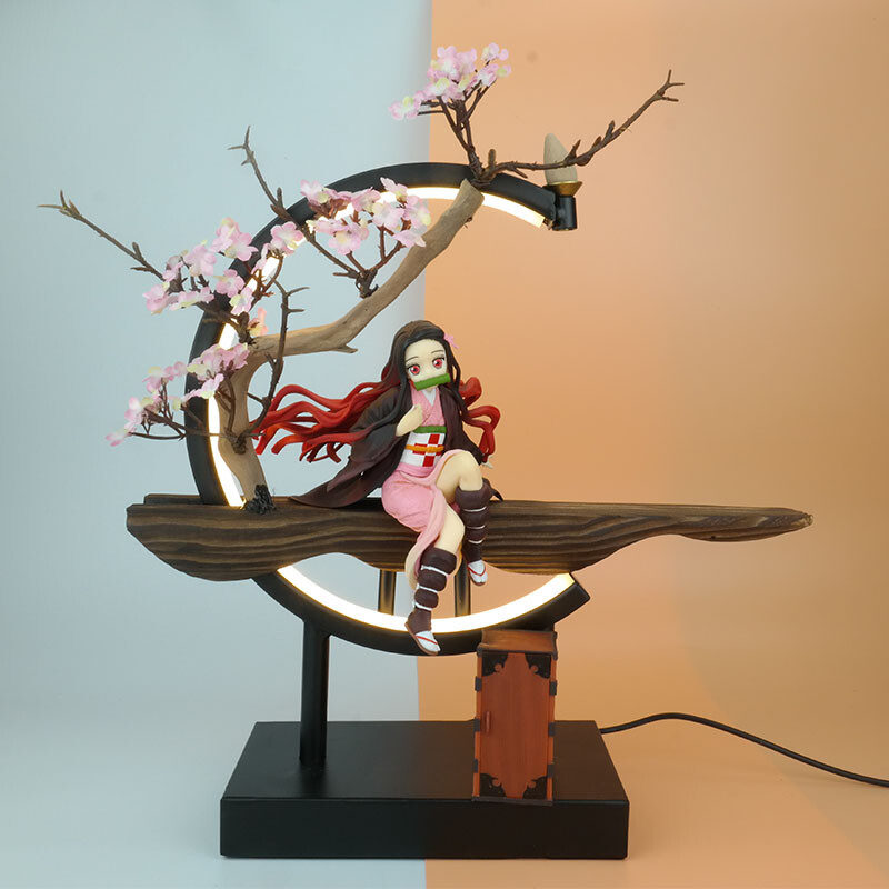 Demon Slayer Kamado Nezuko PVC Model Collect Night light Lamp Decor ...