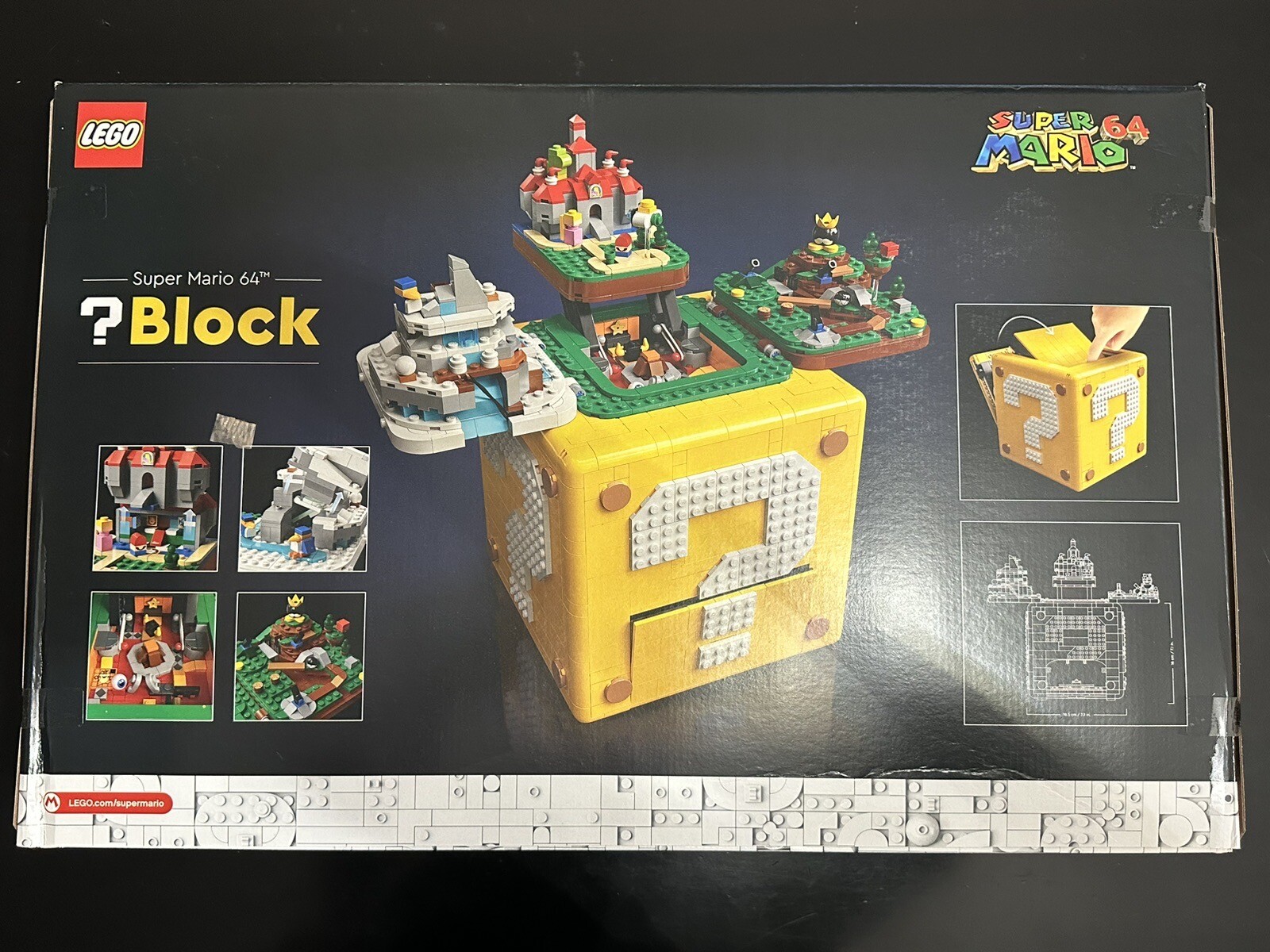 LEGO Super Mario: Super Mario 64 Question Mark Block (71395 ...