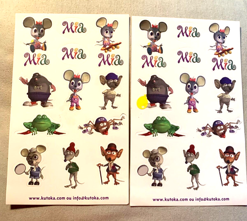 90's Mia PC CD Rom Windows Computer Promo Stickers Sheet Kutoka Kids | eBay