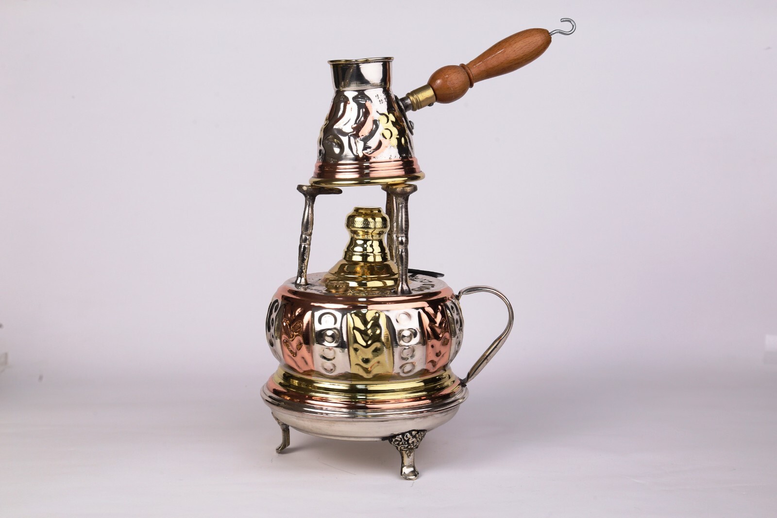 Handmade Brass Turkish Coffee Maker alcohol burner fun and entertaining ...
