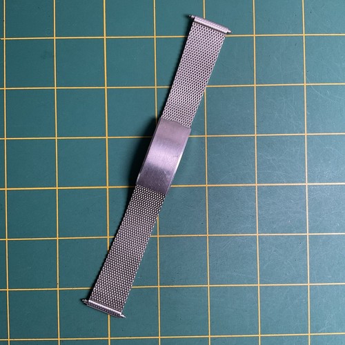 VINTAGE 18MM-20MM MARUMAN NS01 MESH WATCH BRACELET / BAND STAINLESS ...