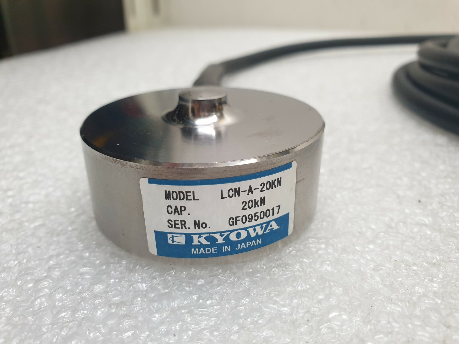 KYOWA Small-sized Compression Load Cell LCN-A-20KN | eBay