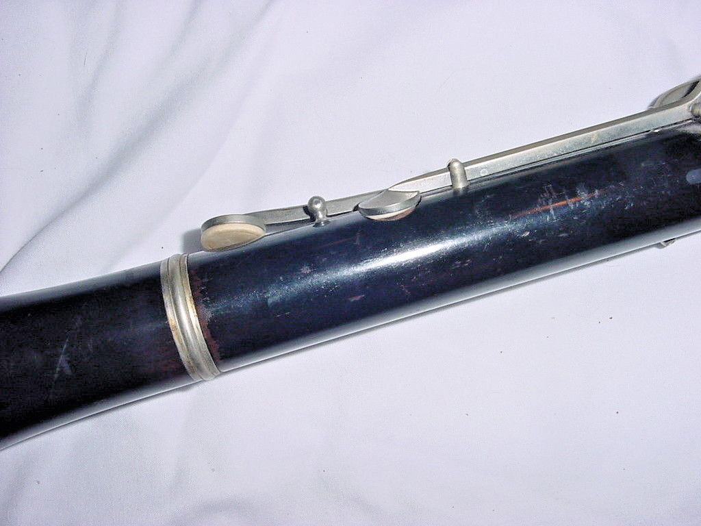 VINTAGE B WOOD CLARINET HIGH PITCH SELMER BARREL ALBERT SYSTEM ? | eBay