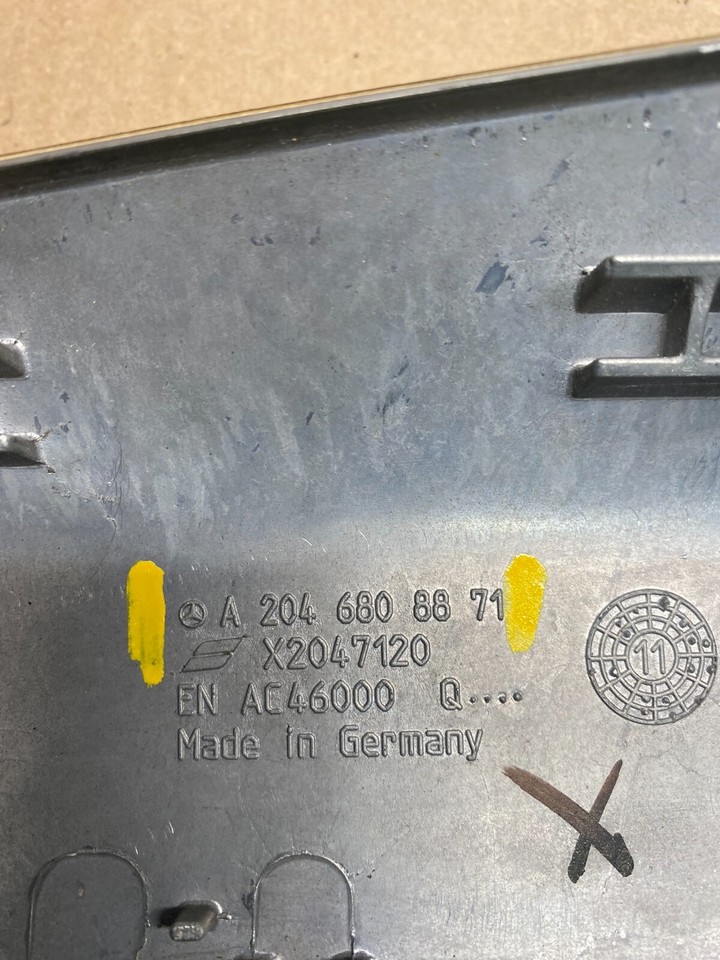 2013 2014 2015 Mercedes GLK GLK350 Front Dashboard Air Vent Wood Trim ...