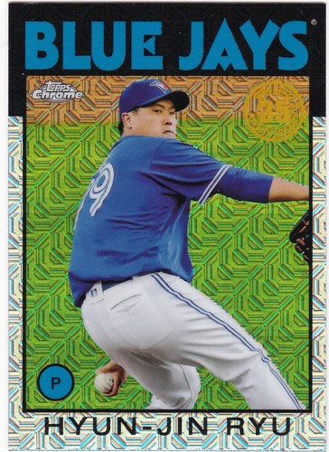 2021 Topps Update Silver Pack Topps Chrome 86 Hyun-Jin Ryu 86C-47 | eBay