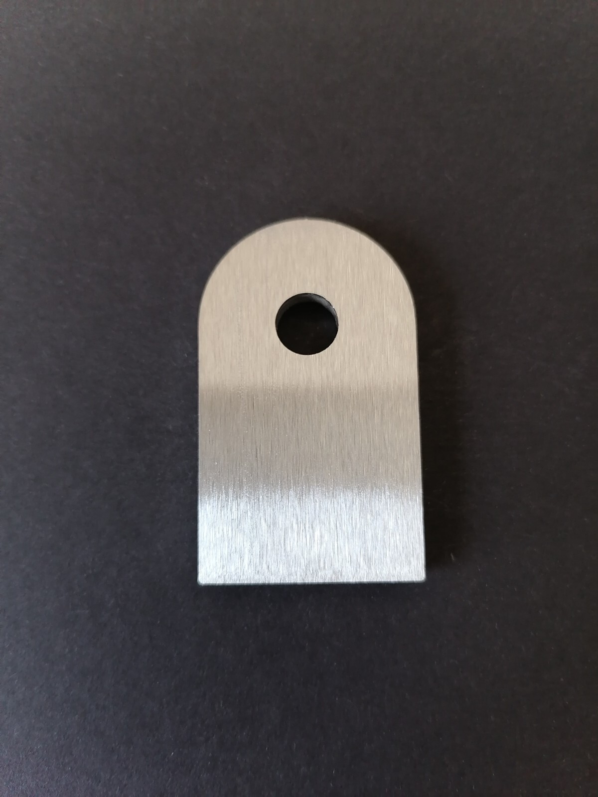 Anschweisslasche beidseitig geschliffen Edelstahl Lasche V2A 50x30x6mm ...