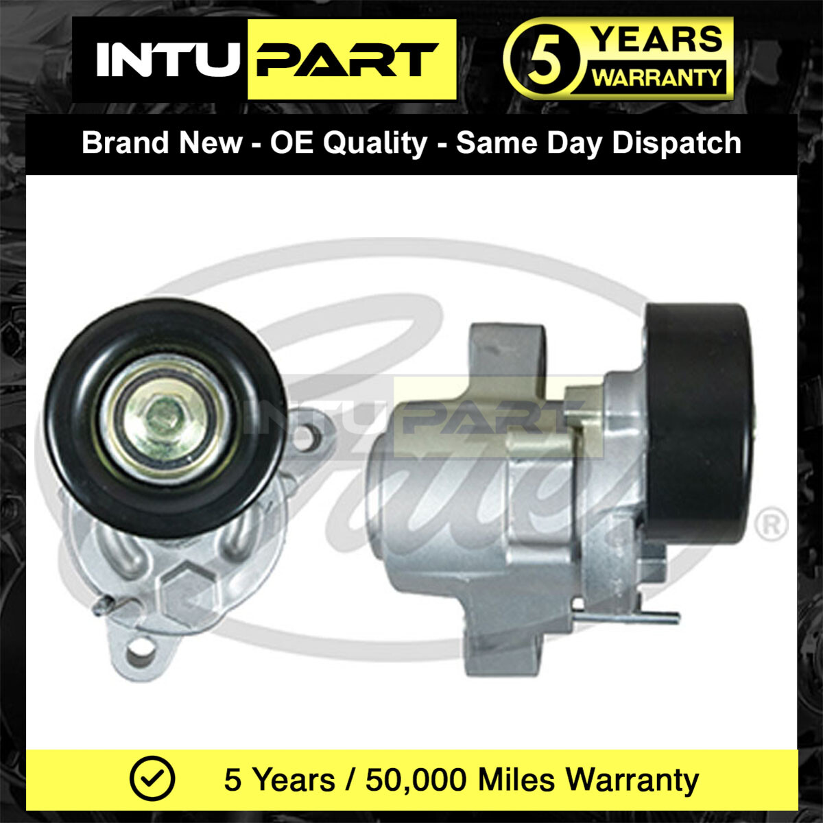 Fits Mitsubishi Outlander 2012- 1.8 2.0 2.4 IntuPart Tensioner Pulley ...