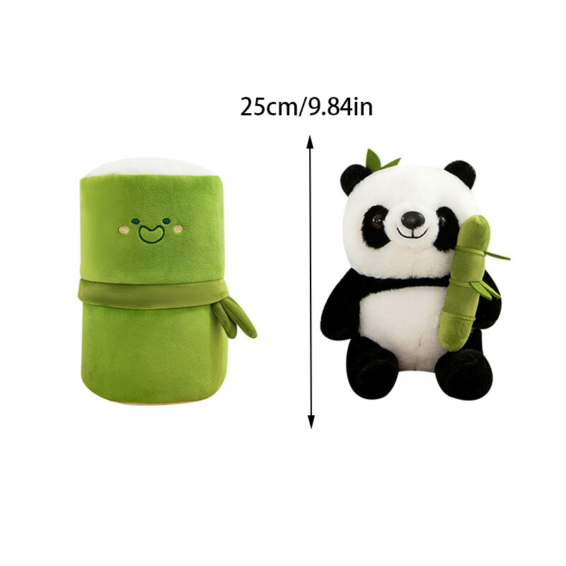 Kawaii Bamboo Panda Plush Dolls Toy Soft Stuffed Plush Pillow Toys ...