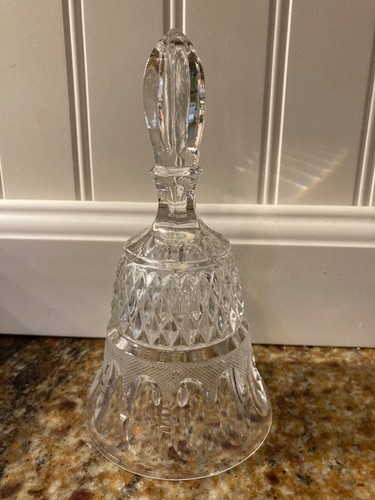 Vintage Crystal Dinner Bell with Clapper | eBay
