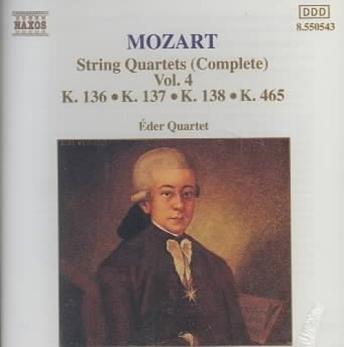 Mozart: String Quartets (Complete), Vol. 4 [CD] NEUF | eBay